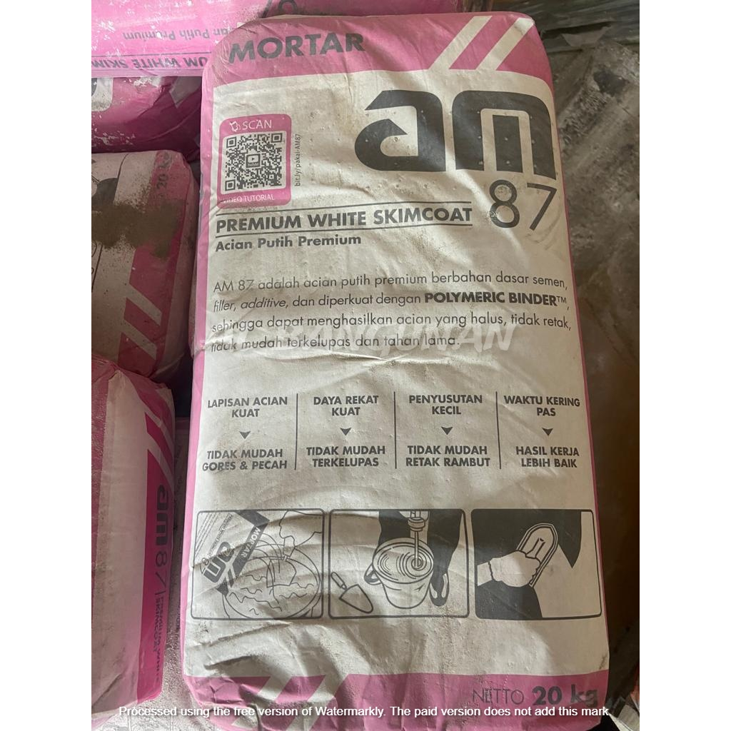 Jual ACIAN PUTIH PEMIUM /AM 87 PREMIUM WHITE 20KG | Shopee Indonesia