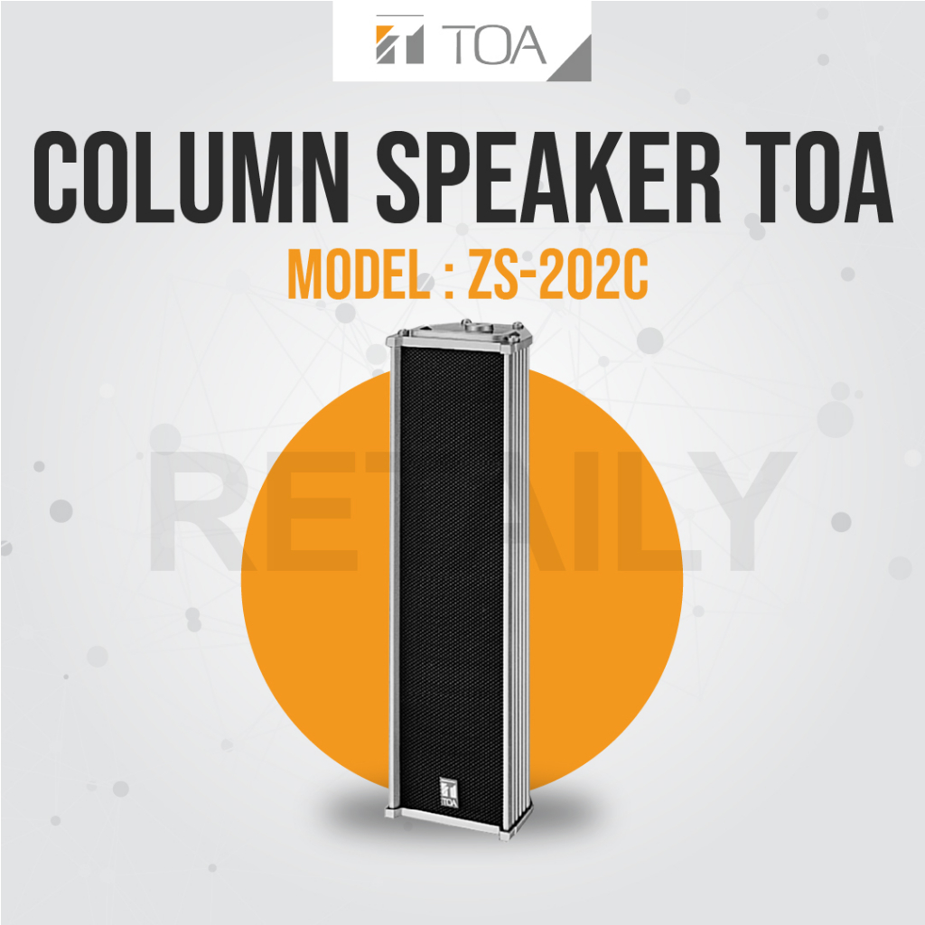 Jual TOA Column Speaker Model ZS202C - Garansi Resmi | Shopee Indonesia