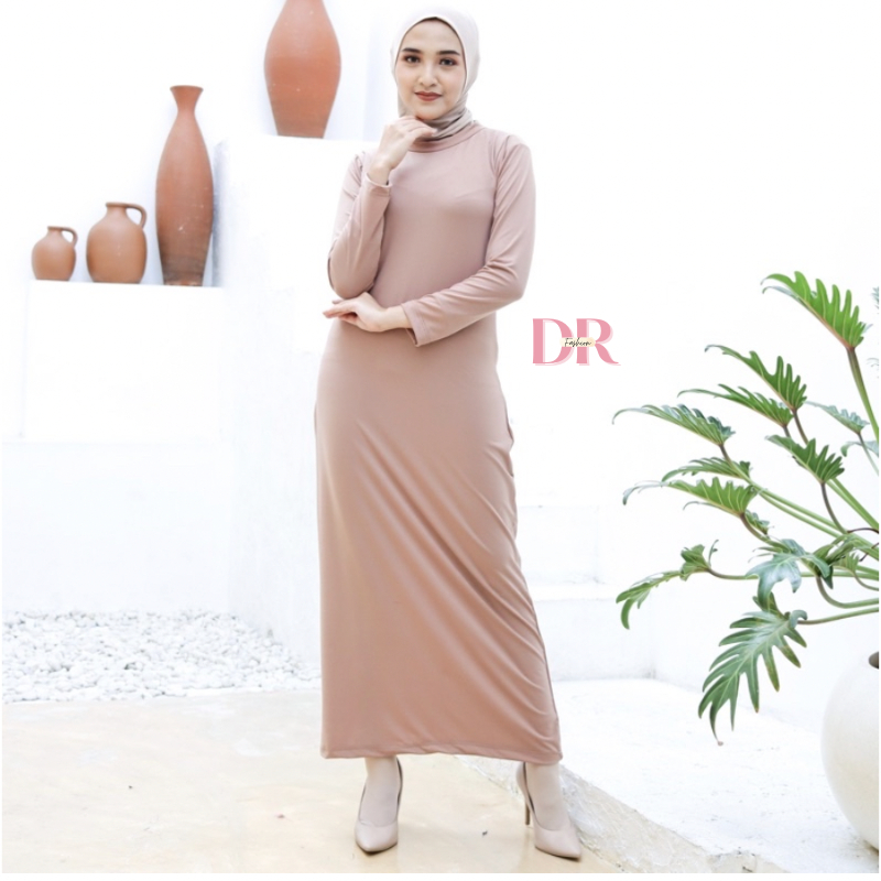 Jual DR Fashion - Manset Inner Gamis Dress Jersey | Shopee Indonesia