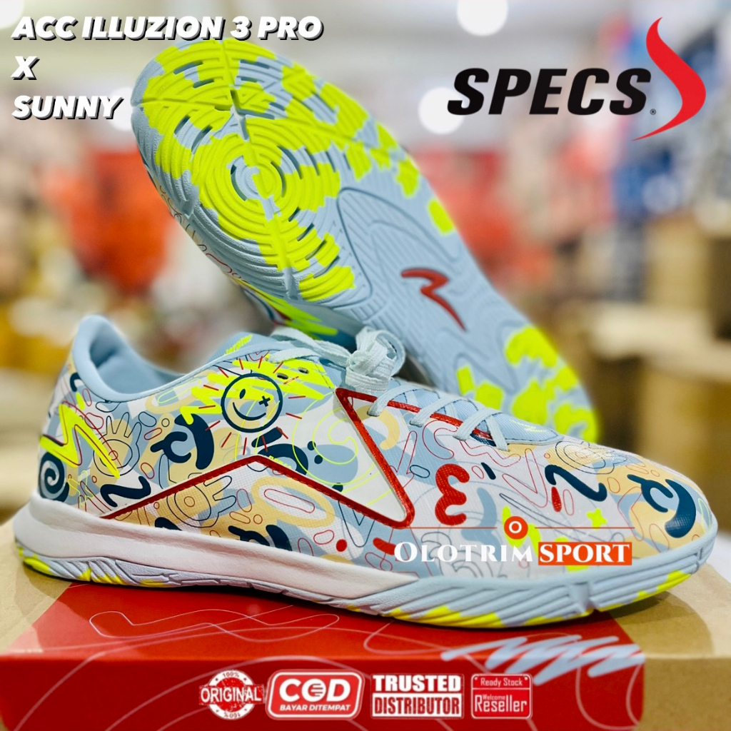 Jual Sepatu Futsal Specs ACCELERATOR ILLUZION 3 Pro X SUNNY IN ...