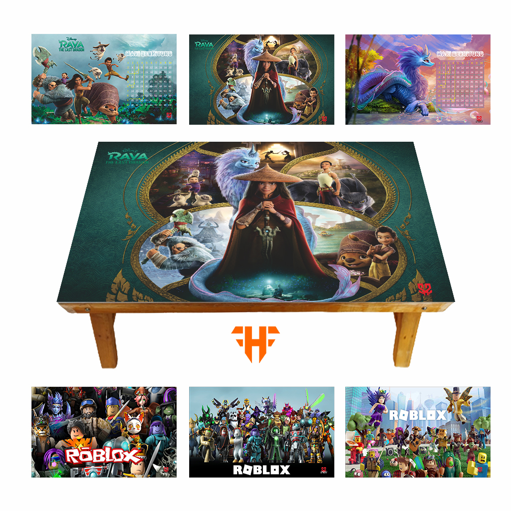 Jual Meja Belajar Anak Raya Roblox Karakter Lipat | Shopee Indonesia