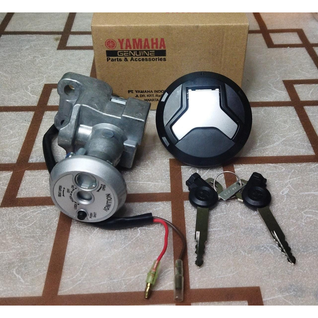 Jual KONTAK SET NMAX OLD/KEY SET NMAX/YAMAHA PART/SET DEPAN BELAKANG ...