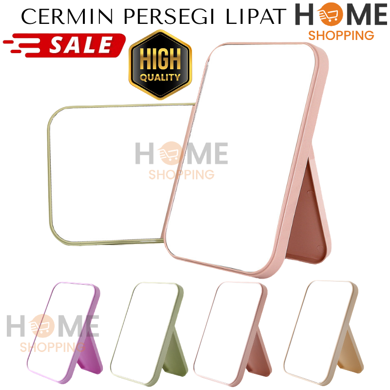 Jual [HS] CERMIN LIPAT PORTABLE PERSEGI / CERMIN PERSEGI PORTABLE ...