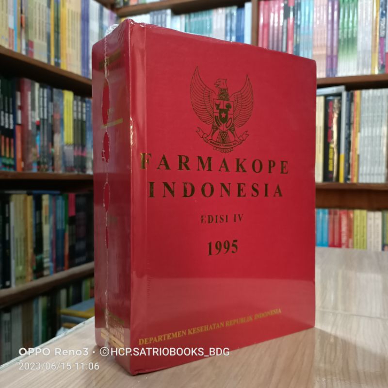 Jual FARMAKOPE INDONESIA EDISI 4. HARDCOVER. COVER TEBAL. BARU | Shopee ...