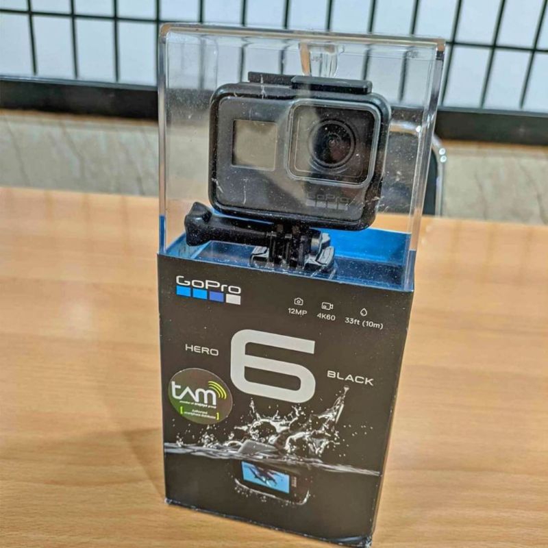 Jual GoPro Hero 6 black 4k 60fps / kamera Action Go Pro | Shopee Indonesia