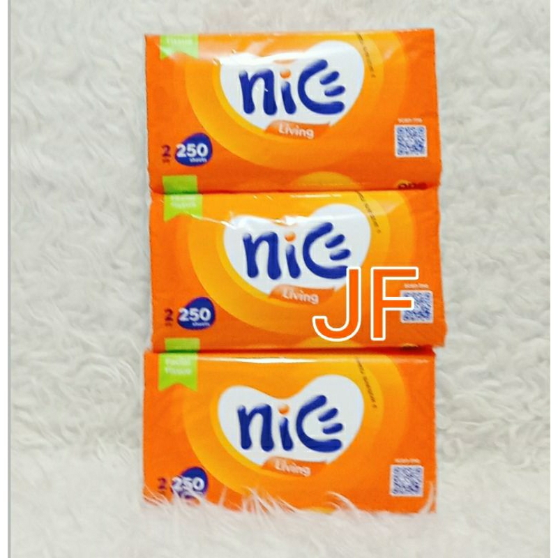 Jual | PAKET ISI 5 | Tisu Tissue NICE Facial Soft Pack 500HELAI 2PLY ...