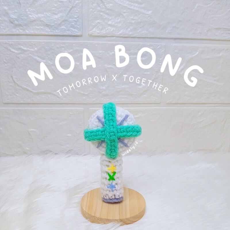 Jual AMIGURUMI / BONEKA RAJUT MINI MOA BONG TXT TOMORROW X TOGETHER ...