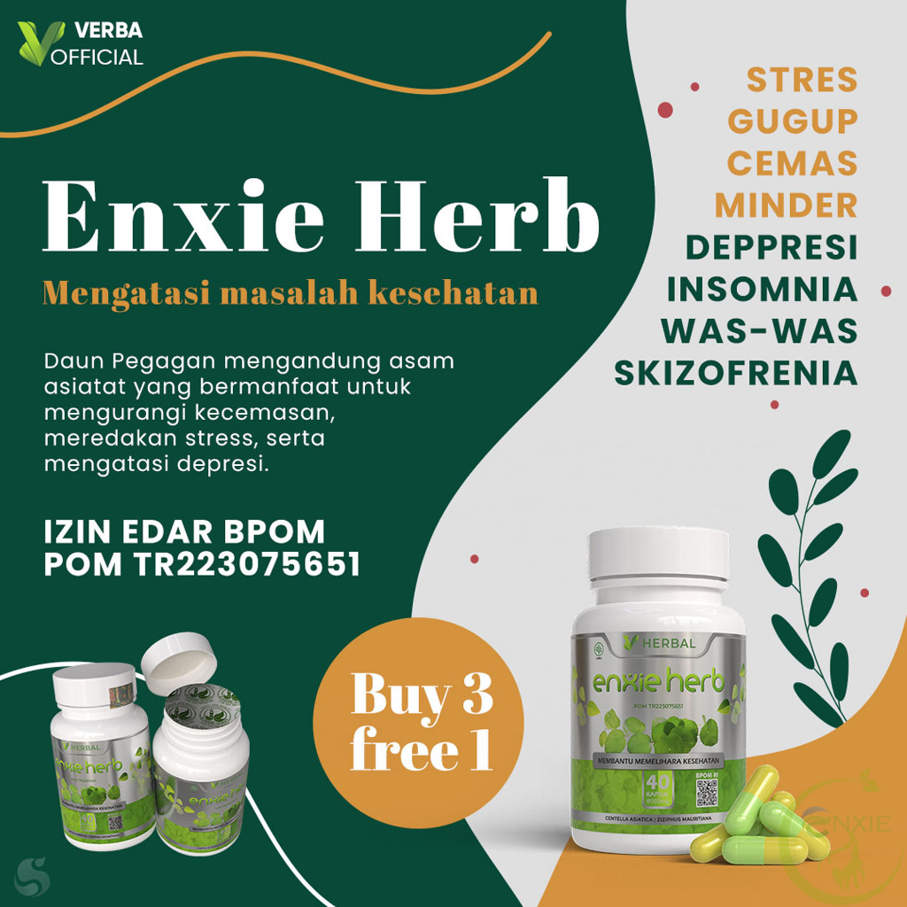 Jual OBAT ANXIETY HERBAL PENENANG ATASI GANGGUAN KECEMASAN BERLEBIH ...