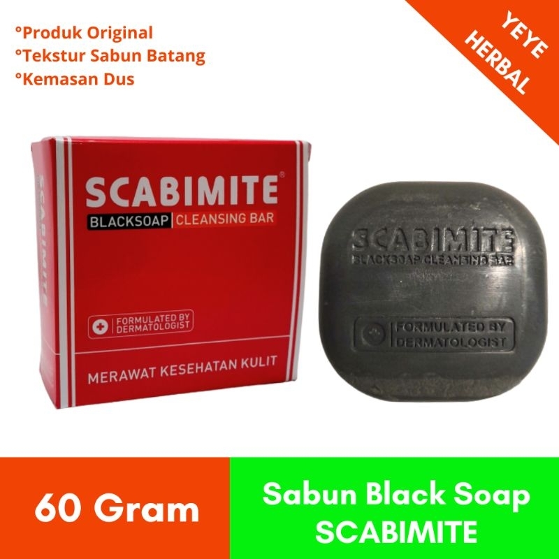 Jual Sabun Blacksoap Scabimite Sabun Perawatan Kulit Gatal | Shopee ...
