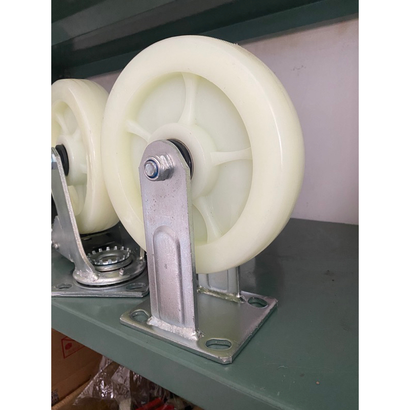 Jual RODA TROLLEY TROLI NYLON 6 INCH HEAVY DUTY TIPE MATI LURUS ...