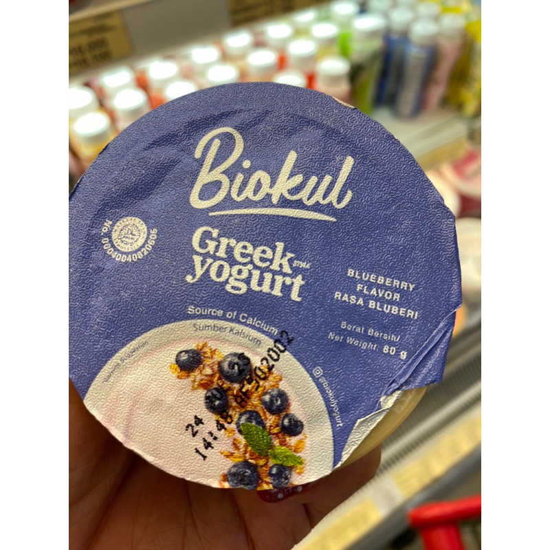 Jual Biokul greek yogurt cup rendah lemak 80 gr | Shopee Indonesia