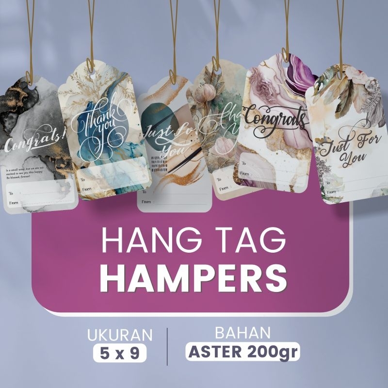Jual HANG TAG HAMPERS | KARTU UCAPAN HAMPERS | HANGTAG UCAPAN HAMPERS ...
