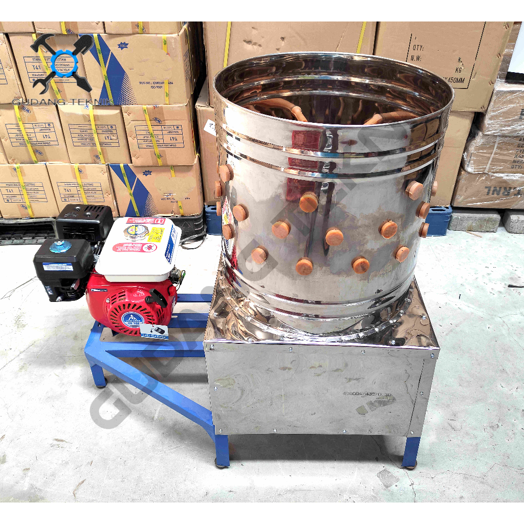Jual Mesin Cabut Bulu Ayam 3 Ekor Steinless Steel KIM / Mesin Pencabut ...