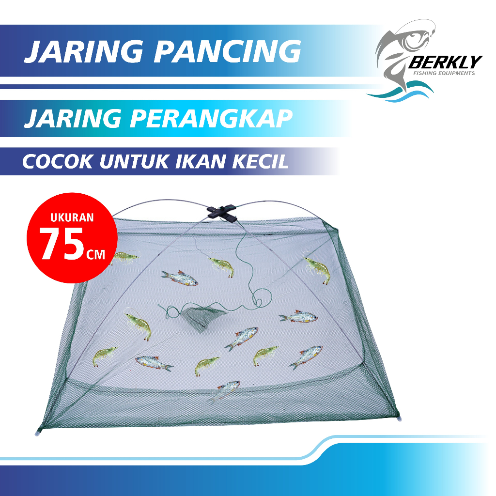 Jual BERKLY - Jaring Perangkap Udang Kepiting Ikan Kecil Model ...