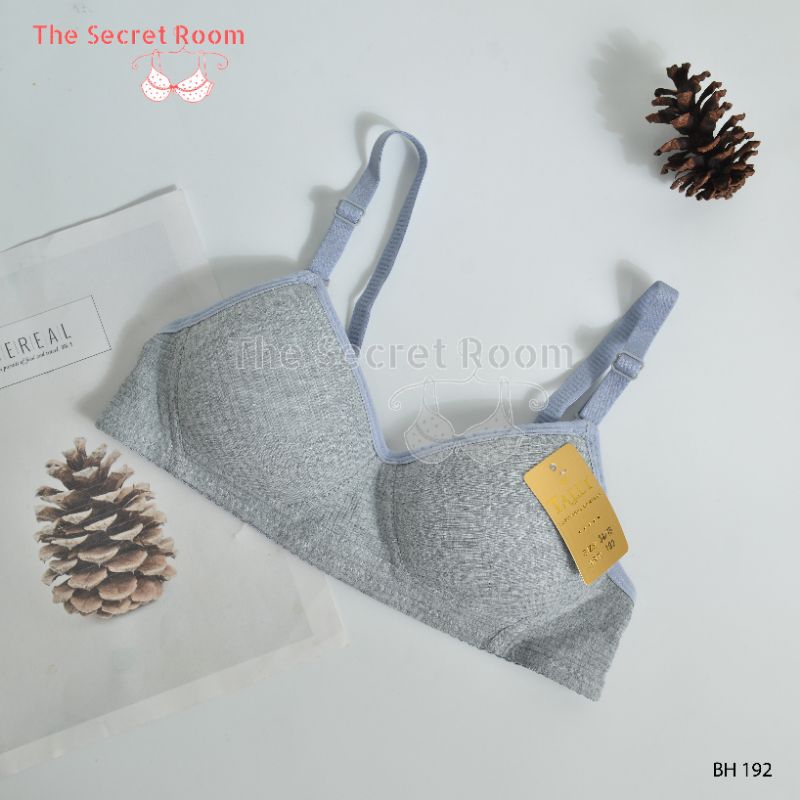 Jual TALLY BRA BH 192 I CUP A I TANPA KAWAT I BUSA TIPIS I KAIT 3 I SIZE 34 - 38 | Shopee Indonesia