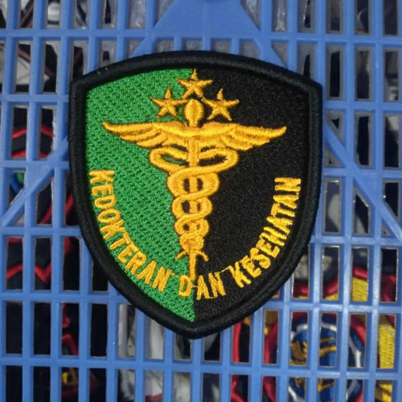 Jual bed bordir logo kedokteran dan kesehatan polri / dokpol | Shopee ...