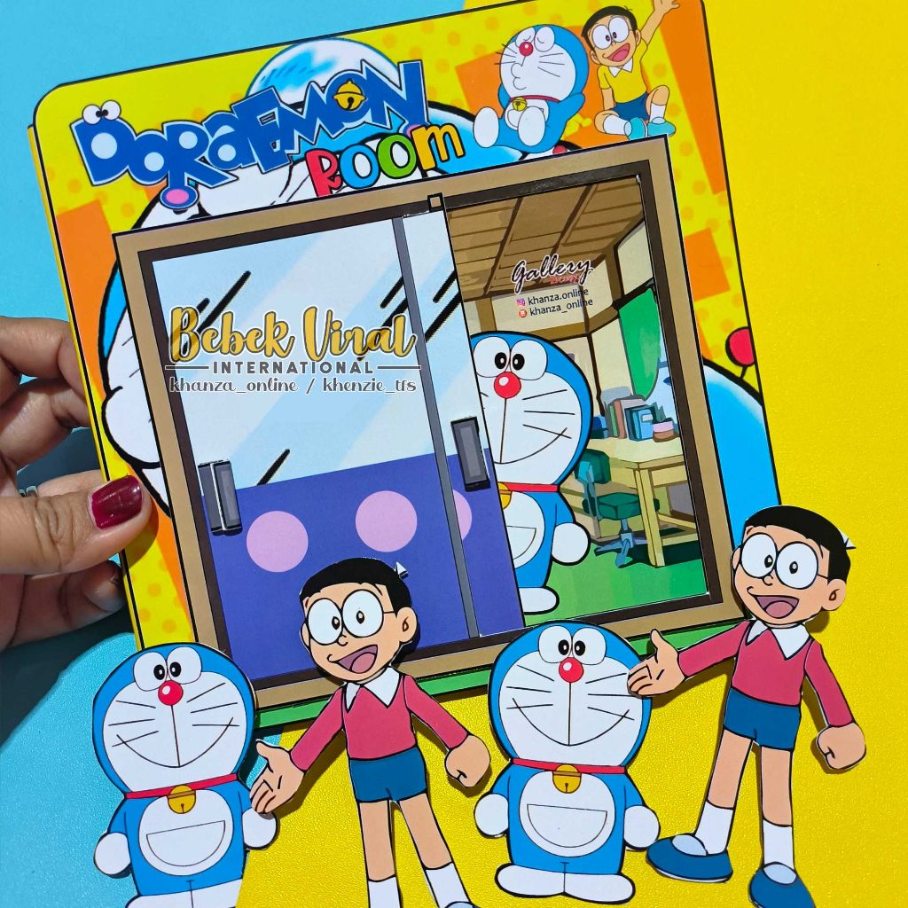 Jual DORAEMON ROOM Paper Doll Mainan anak Edukasi | Shopee Indonesia