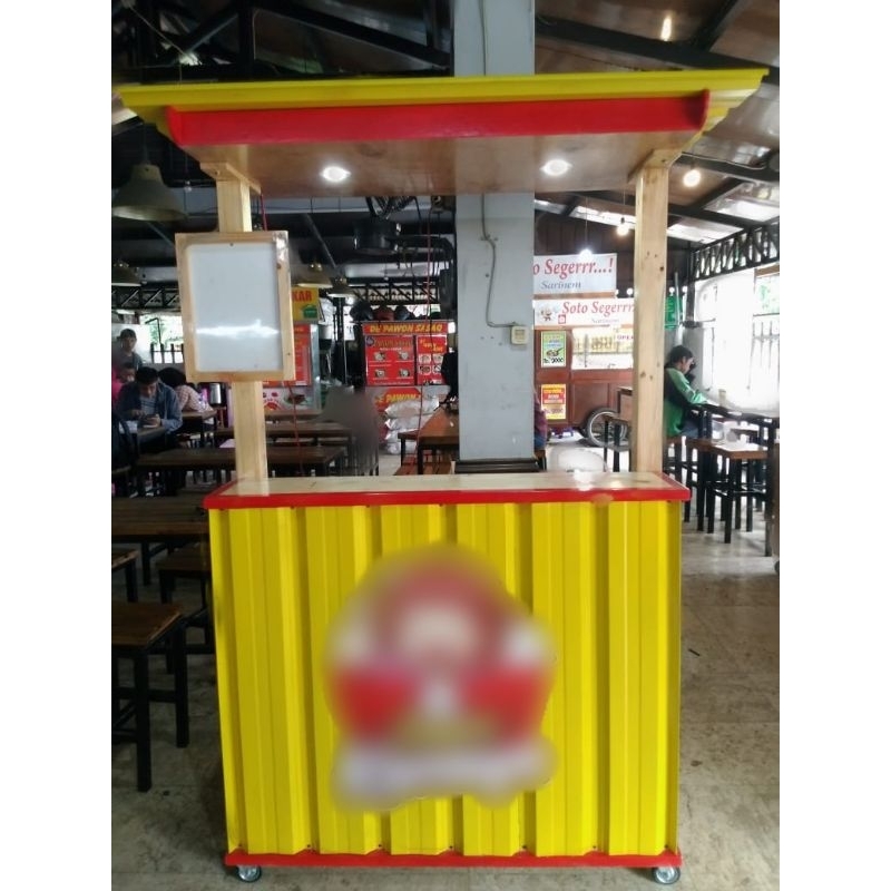 Jual Booth Container Stand Jualan Rombong Gerobak Kontainer | Shopee ...