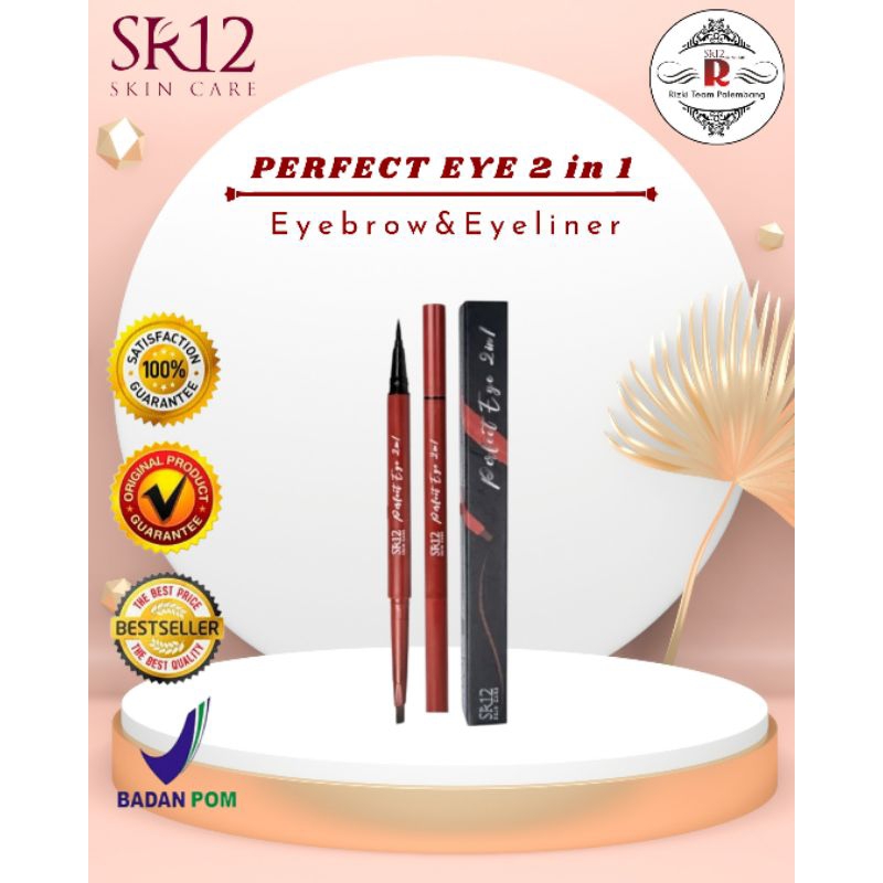 Jual Perfect Eyebrow 2 in 1/Eyebrow & Eyeliner SR12 | Shopee Indonesia