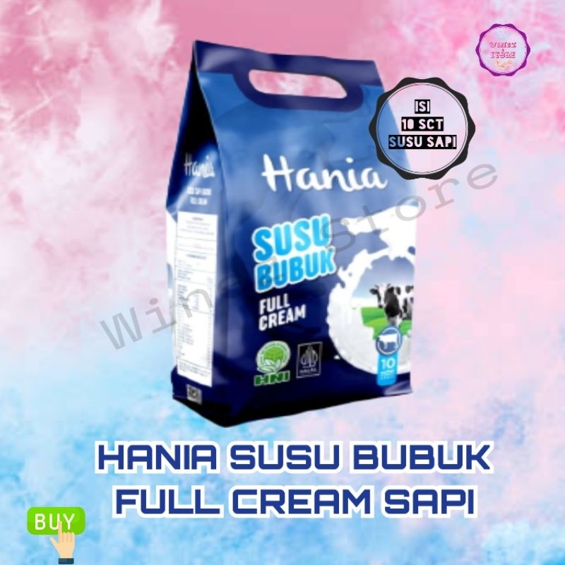 Jual HANIA SUSU BUBUK FULL CREAM | SUSU SAPI FULL CREAM | Shopee Indonesia