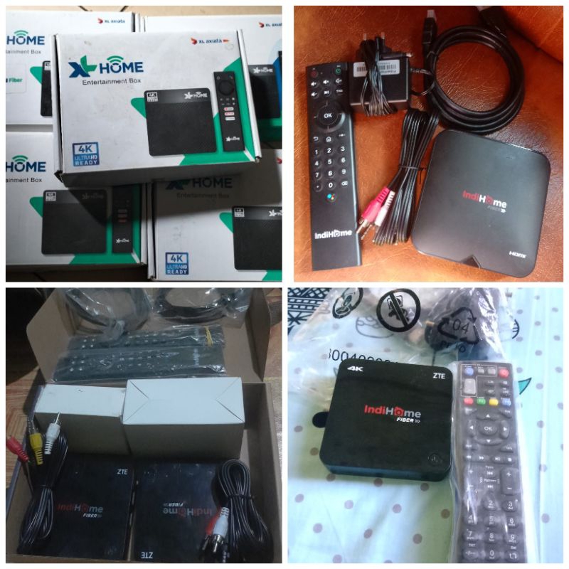 Jual STB XLHOME AX512/AX810/AT01. STB FIBERHOME HG680P/HG680FJ. STB ZTE ...