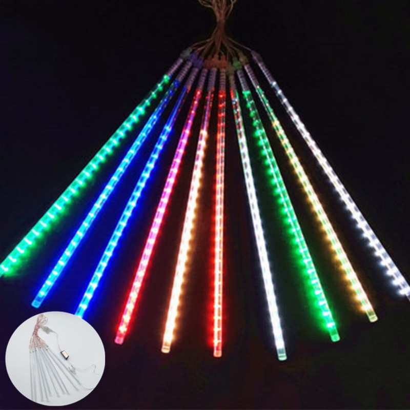 Jual Tumblr Meteor Lampu Meteor Led 50 cm Rgb 1 Set 8 Batang | Shopee ...
