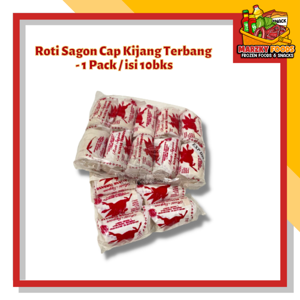 Jual Roti / Kue Sagon Bakar Cap Kijang Terbang Camilan Jadul 1pack is ...