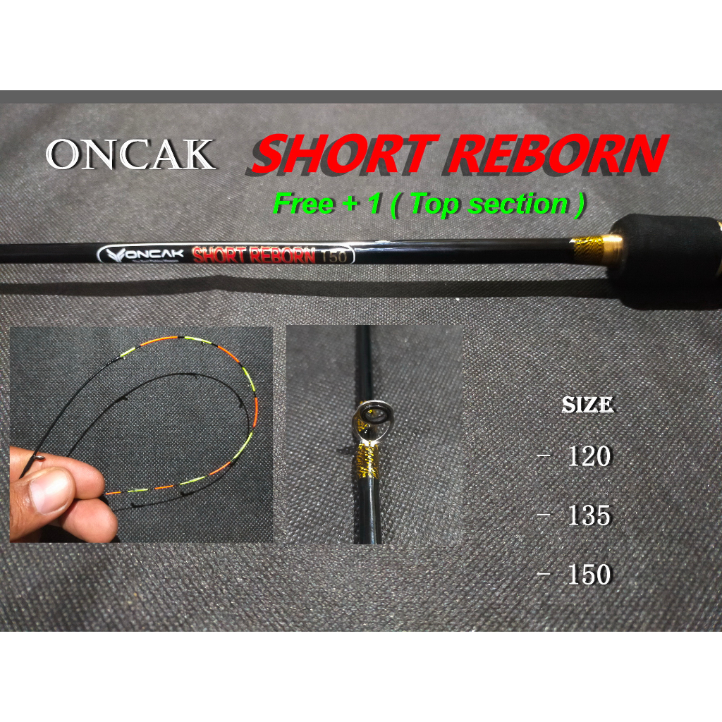 Jual Joran Udang Oncak SHORT REBORN - 2 ( Top section ) | Shopee Indonesia
