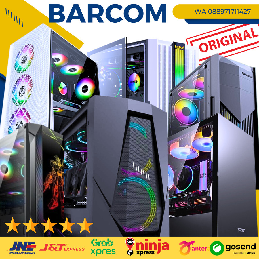 Jual CASING KOMPUTER GAMING / CASE PC RAKITAN RGB | Shopee Indonesia