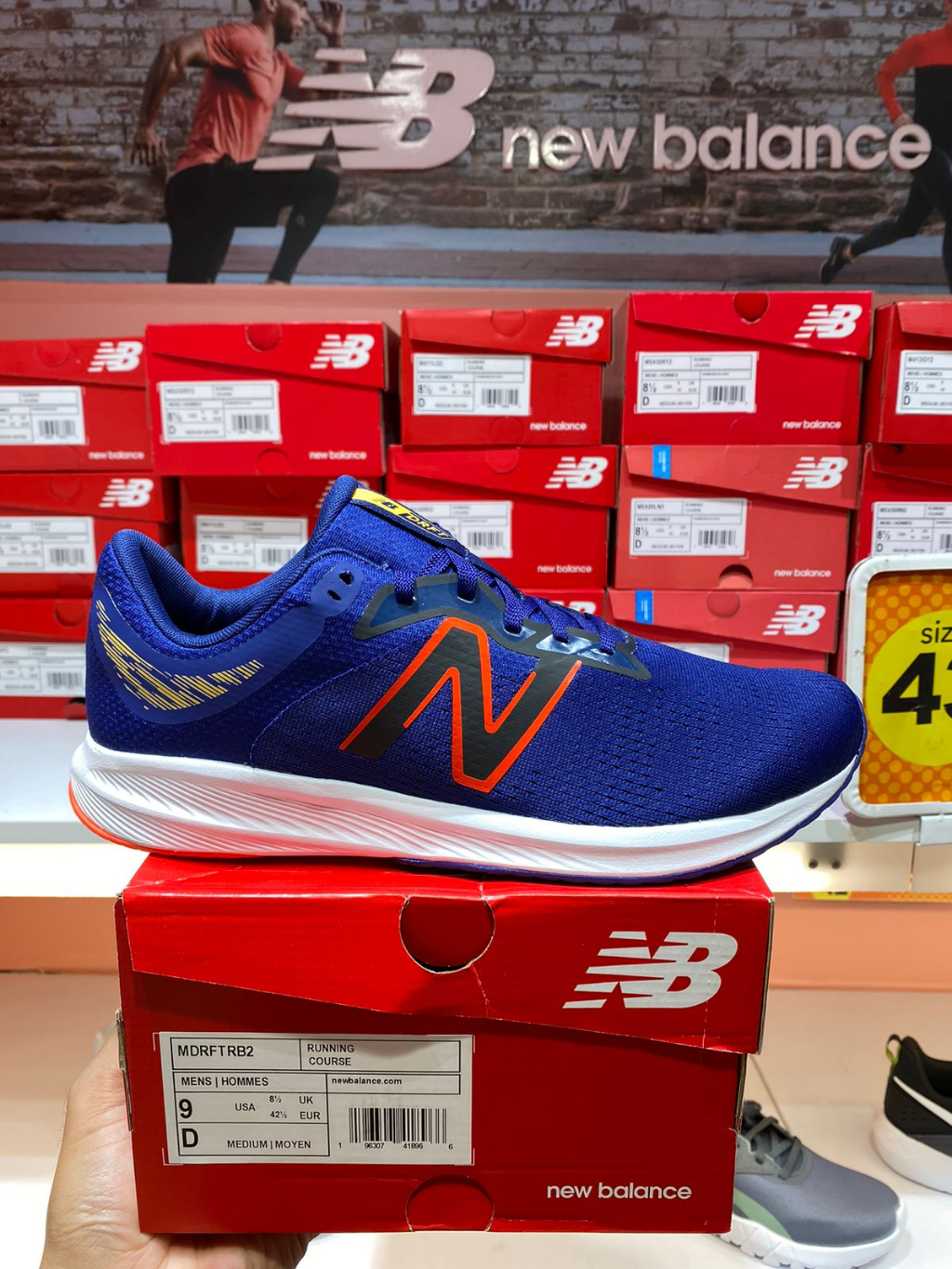Jual New Balance Running Course Draft V2 MDRFTRB2 Victory Blue Men's ...