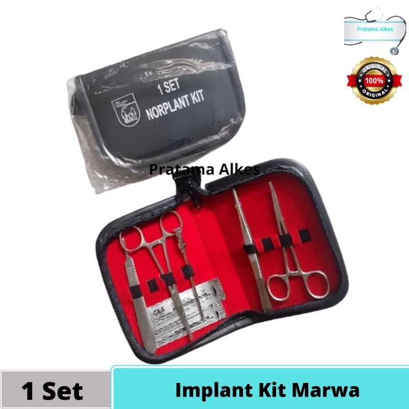 Jual Alat Medis Implant Kit Implan Kit Set Alat Implan Norplant Kit ...