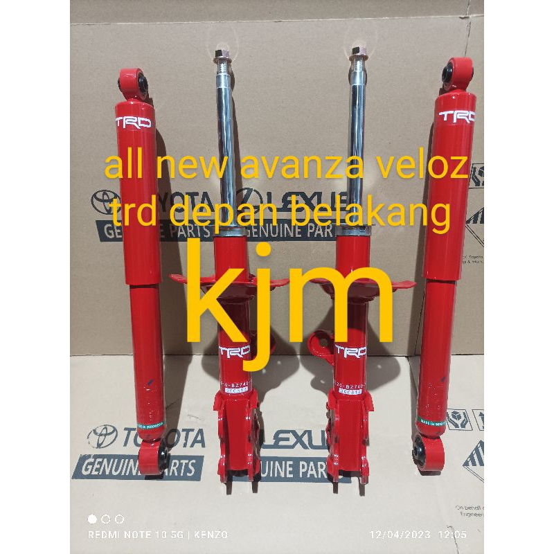 Jual shockbreaker toyota all new avanza veloz trd 2012-2020 depan ...