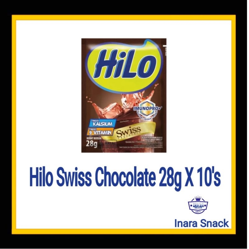 Jual Hilo Swiss Chocolate 28gr x 10 sachet | Shopee Indonesia