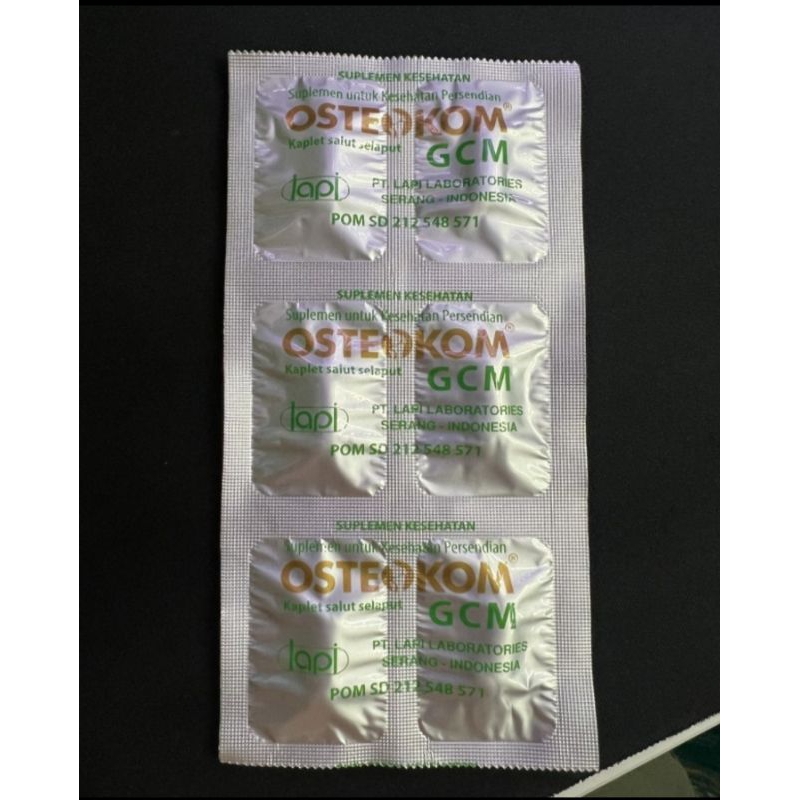 Jual osteokom strip 6 tablet | Shopee Indonesia