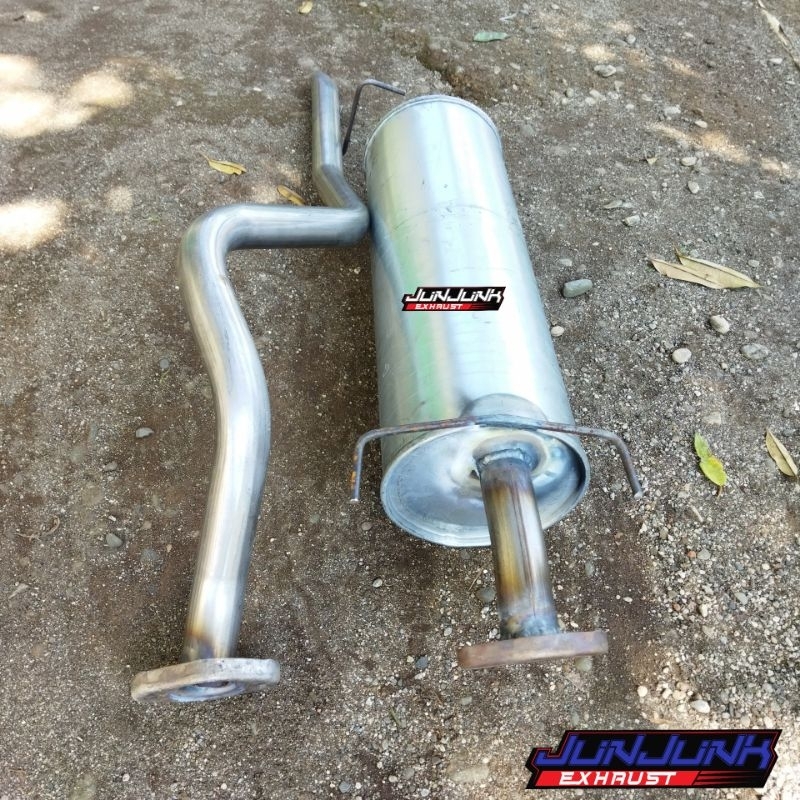 Jual knalpot avanza xenia pipa knalpot bolt on + gendangan bunyi halus ...
