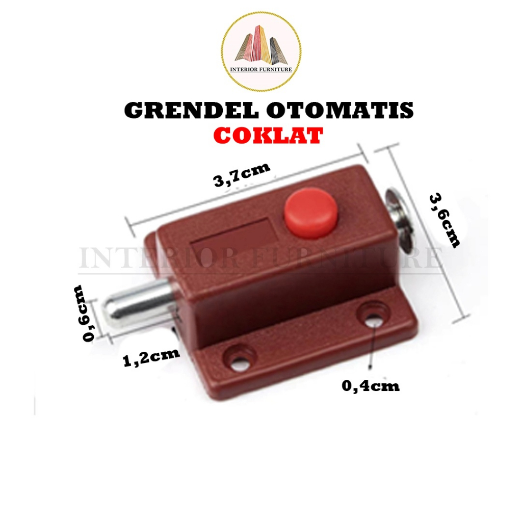 Jual Grendel Tekan / Grendel Otomatis Slot Pintu Otomatis | Shopee ...