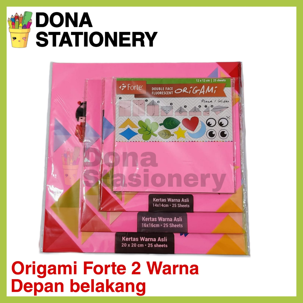 Jual Origami Forte 2 Warna | Origami Forte Murah | Origami Warna-warni ...