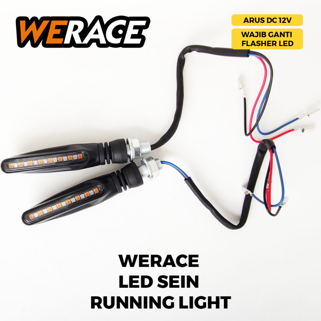 Jual WERACE LED Sen Sein Running Light Sen Running Panah 2 Sisi Sen ...