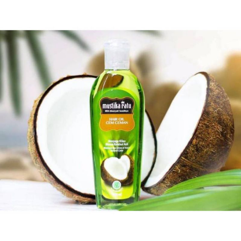 Jual MUSTIKA RATU HAIR OIL CEM CEMAN MINYAK RAMBUT HITAM KILAU | Shopee ...