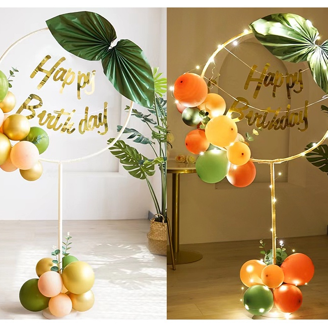 Jual Standing balon bulat/stand balon bentuk lingkar 163cm x 75cm ...