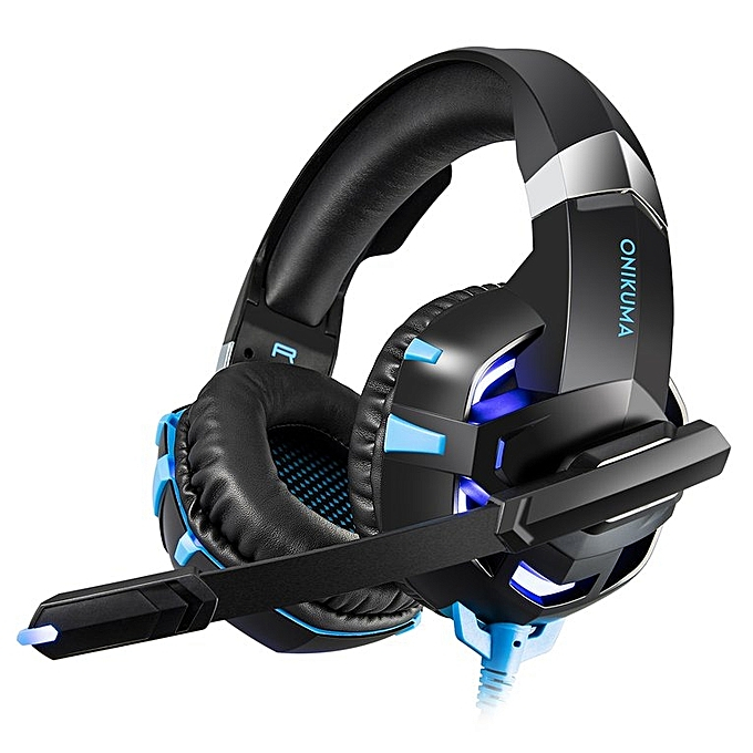 Jual ONIKUMA Gaming Headset Super Bass LED with Microphone - K2 Pro ...