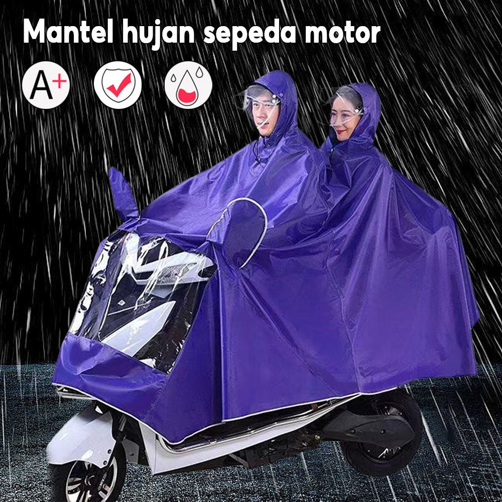 Jual JAS HUJAN MOTOR 2 KEPALA FULL BODY MOTOR DOUBLE PONCO 2 KEPALA ...