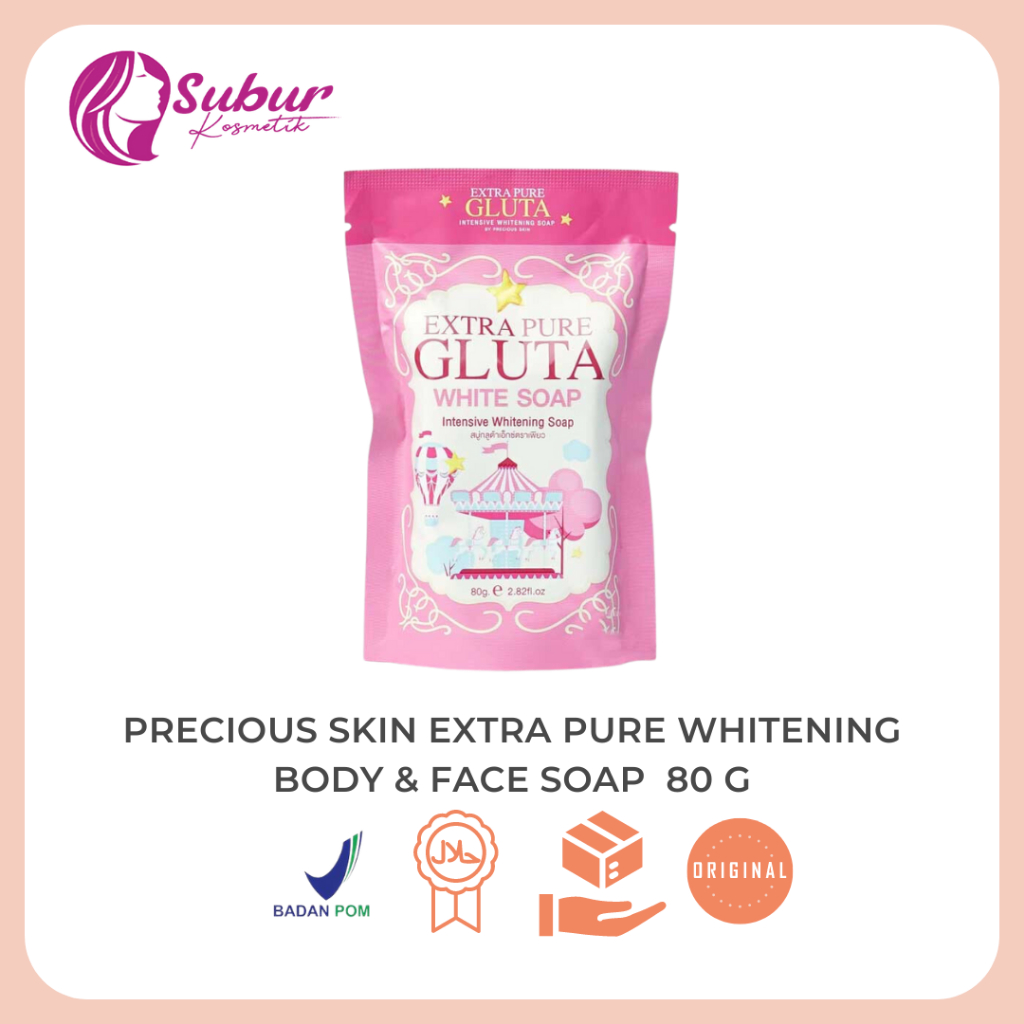 Jual Precious Skin Extra Pure Whitening Body & Face Soap 80 g | Shopee ...