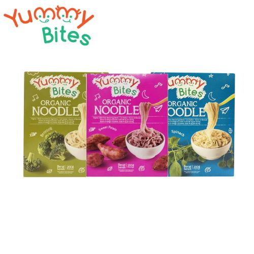 Jual yummy bites organic noodle 200gr | Shopee Indonesia