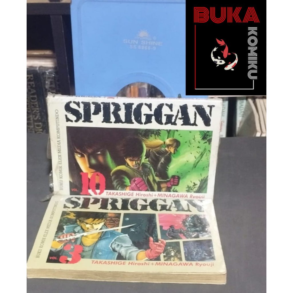 Jual Komik Ori - Shounen Manga Spriggan by Takashige Hiroshi & Minagawa ...