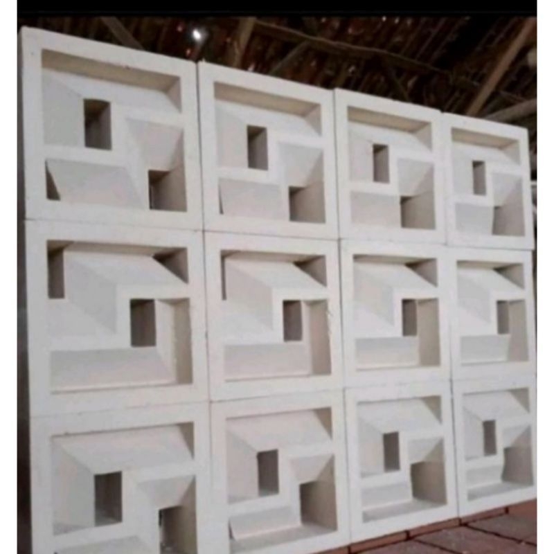 Jual roster/modern/minimalis/lubang angin/roster motif | Shopee Indonesia