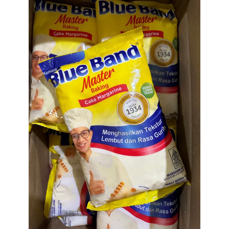 Jual Blue band Master Baking Cake Margarine 1kg - POUCH | Shopee Indonesia