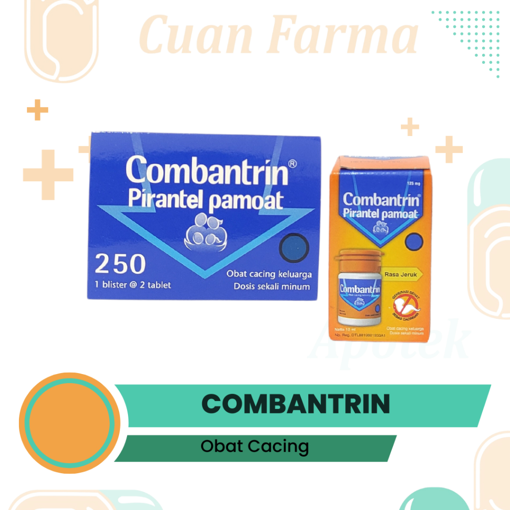 Jual Combantrin (Obat Cacingan) | Shopee Indonesia