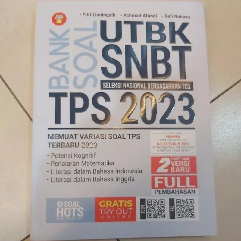 Jual Buku Bank Soal UTBK-SNBT TPS 2023 | Shopee Indonesia
