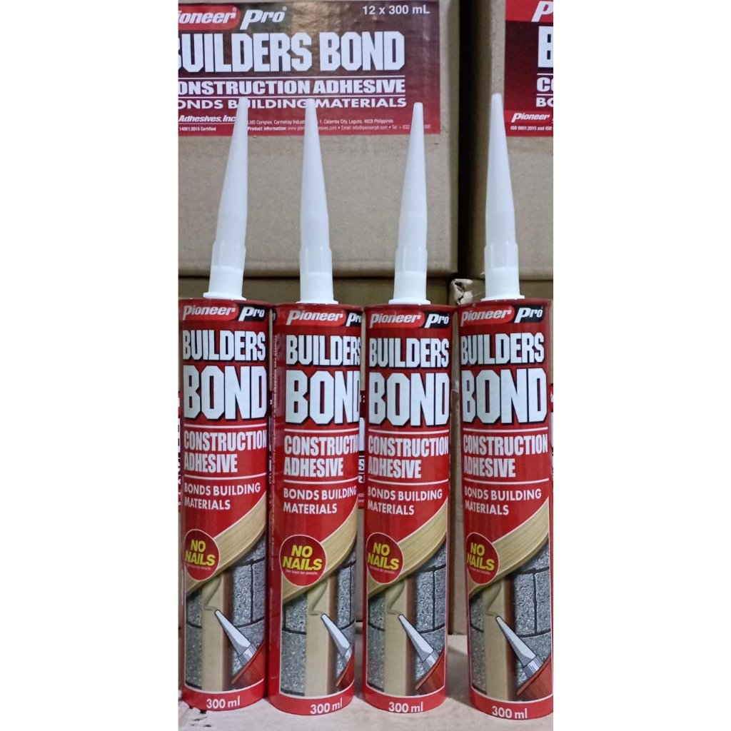 Jual LEM SERBAGUNA SEALANT PIONEER PRO BUILDERS BOND CONSTRUCTION 300 ML | Shopee Indonesia